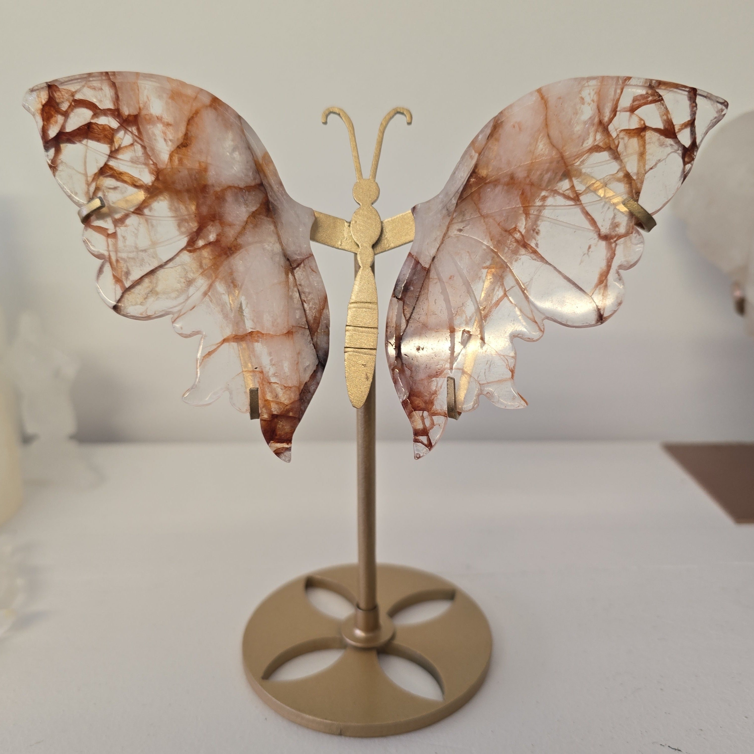 Fire Quartz Butterfly Wings – Bay Crystals
