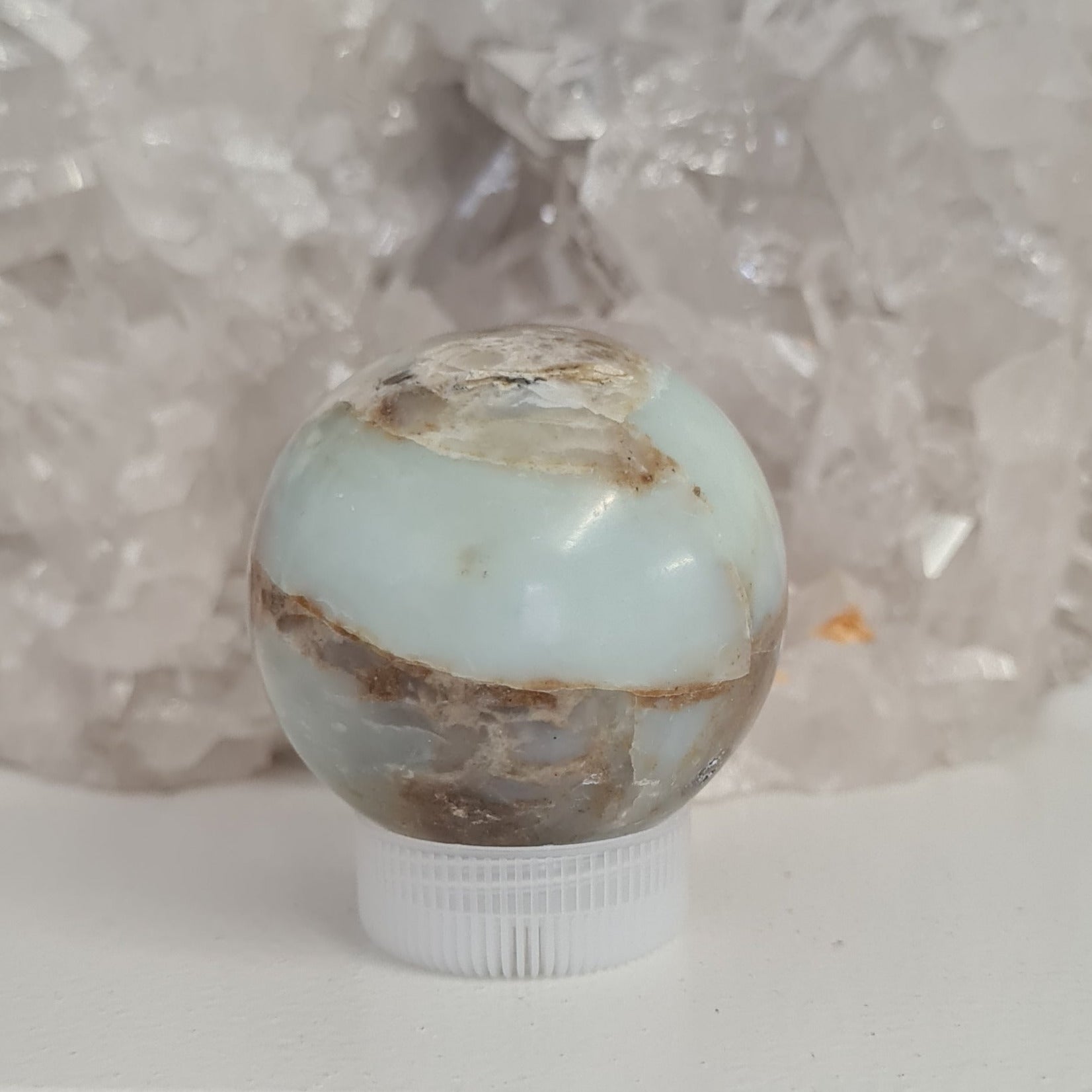 Blue Opal Sphere – Bay Crystals